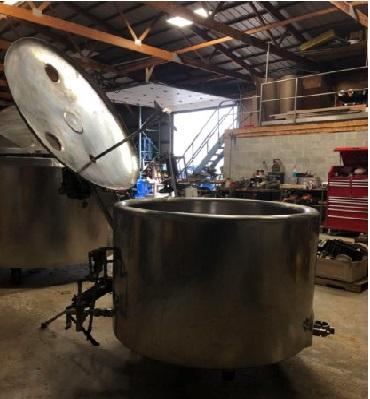 200 Gallon Batch Pasteurizer – Texas Projects Technologies